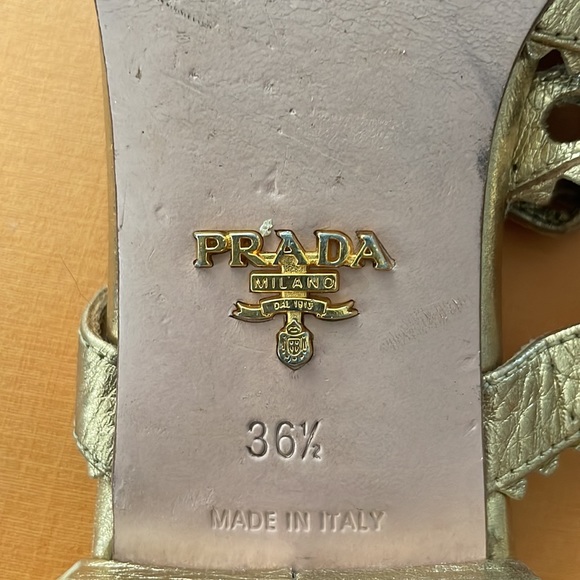 Prada | Shoes | Prada Gladiator Sandals | Poshmark